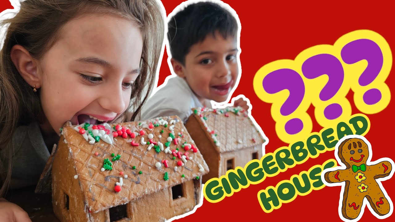 ¡Crea una Épica Casa de Jengibre de Navidad con Niños! - YouTube
