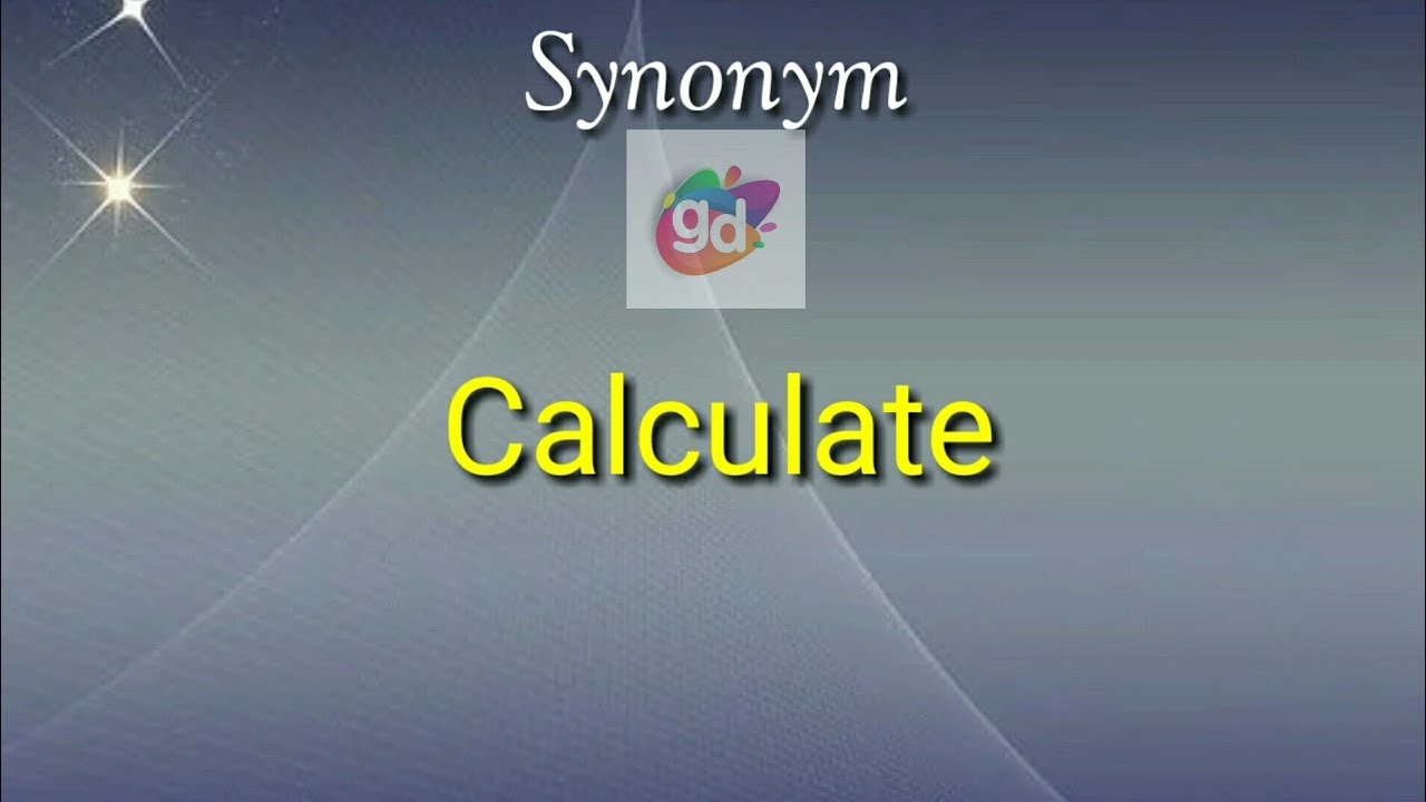 Calculate Synonym with Meaning||Googul Dictionary|| - YouTube