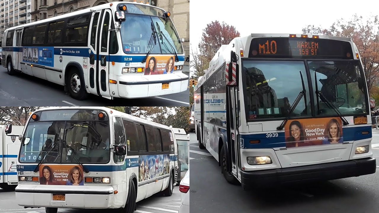 MTA: NovaBus RTS-06's [5238]/[5246]|Orion 07.501 NG Hybrid [3939] M72 ...