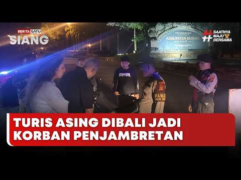 🔴 LIVE | Turis Asing Dibali Jadi Korban Penjambretan - Beritasatu Siang