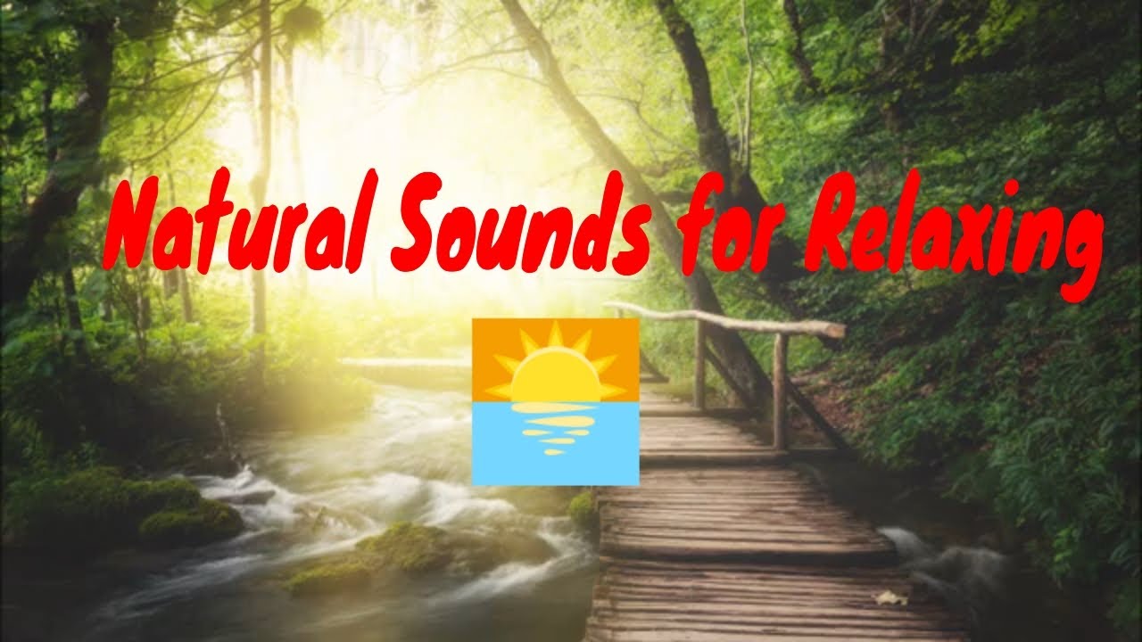 Natural Sounds for Relaxing and Meditation - YouTube