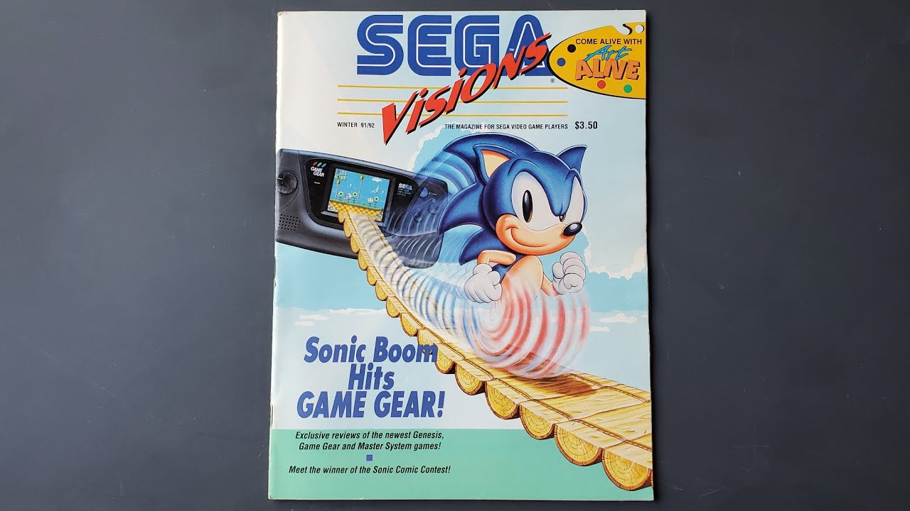 Episode 7: Sega Visions magazine issue 7 - YouTube