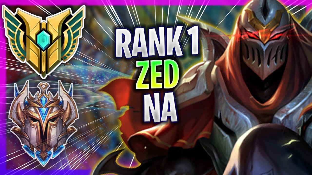 RANK 1 ZED MID in NA (LACERATION) - RANK 1 ZED MID GAMEPLAY! | RANK 1 ...