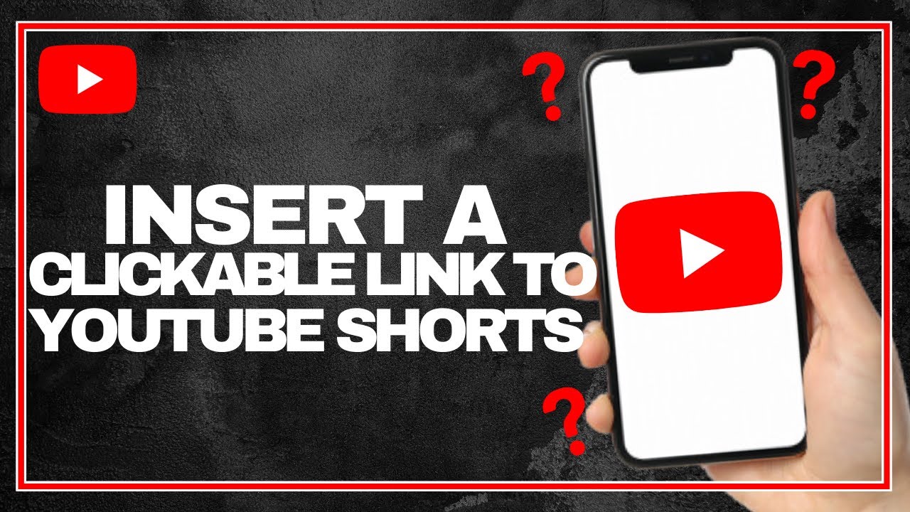 How To Insert A Clickable Link In YouTube Shorts (Step By Step) - YouTube