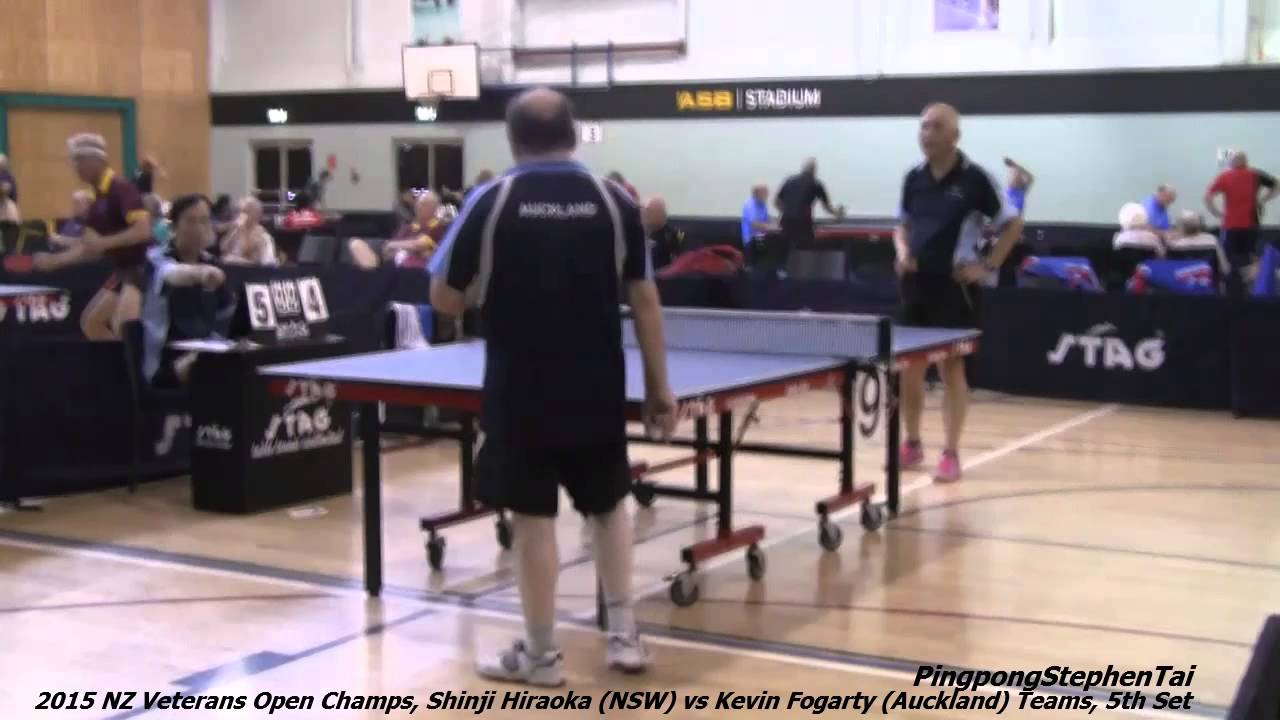 2015 NZ Veterans Open Champs, Shinji (NSW) vs Kevin Fogarty (Auckland ...