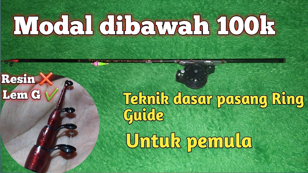 Cara Memasang Ring Guide Tegek Lentur Untuk Pemula - YouTube
