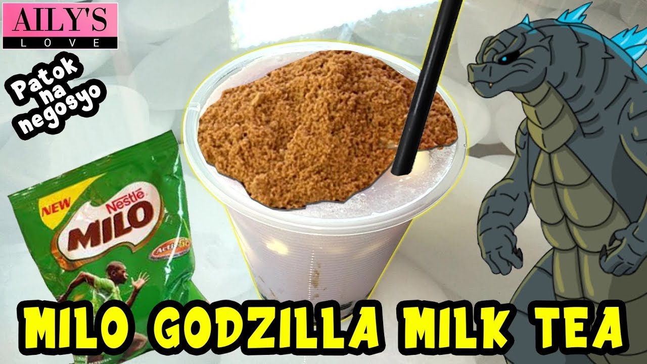 MILO GODZILLA MILK TEA / STREET FOOD / BUSINESS IDEA / PATOK NA NEGOSYO ...