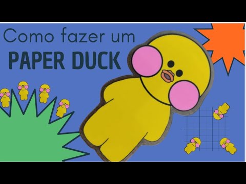 Como fazer Paper Duck. - YouTube