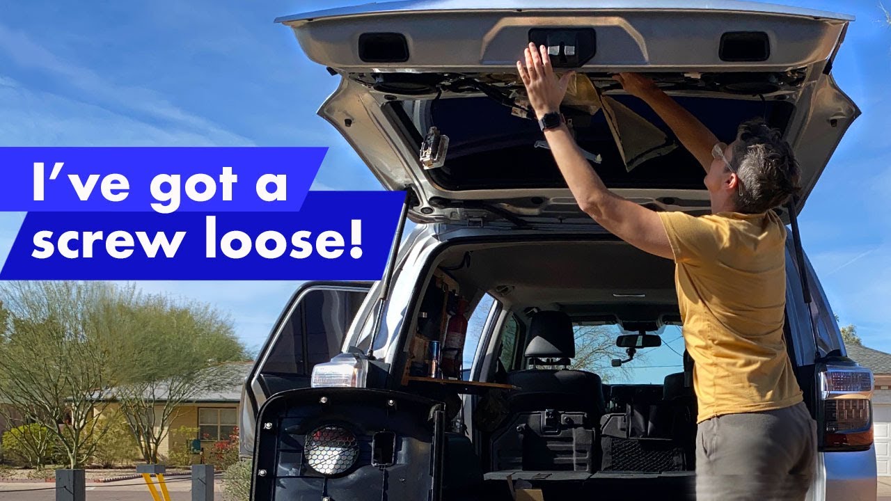 5th gen 4Runner wiggly liftgate garnish repair and hunting the elusive ...