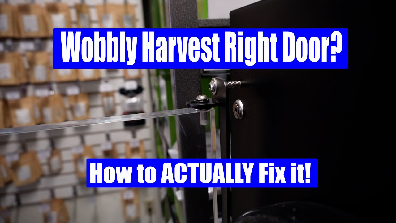 The REAL way to fix a loose Harvest Right hinge - YouTube