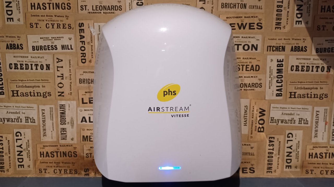 Phs Airstream Vitesse hand dryer, The Station 🚹, Greene King Pub ...