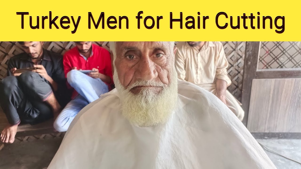 Turkey old man haircut|Barber turko| clipper lighter| homeles haircut ...