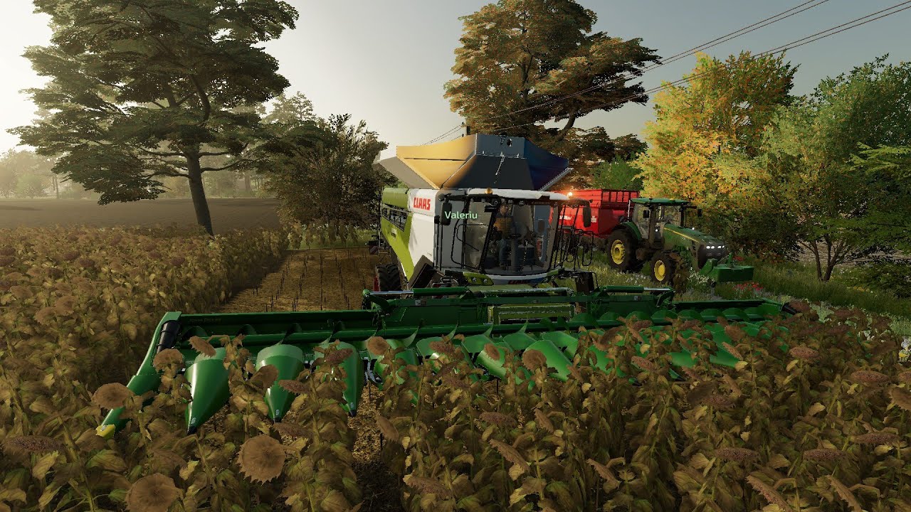 ♦🅻🅸🆅🅴♦FS22 #19Mp/Intrăm in forță la recoltat🌻 și 🌽 cu Tata Valeriu pe ...