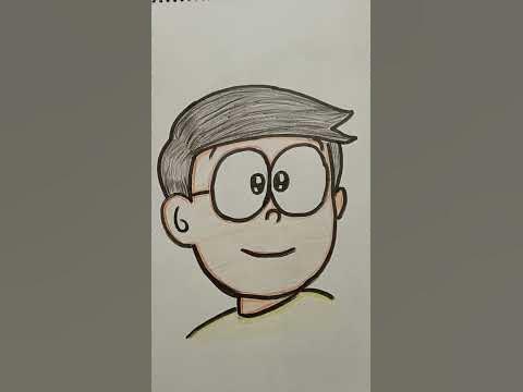 Nobita. Pencil Colour 💯🤩 Like and subscribe 🥰😉👌😘 - YouTube