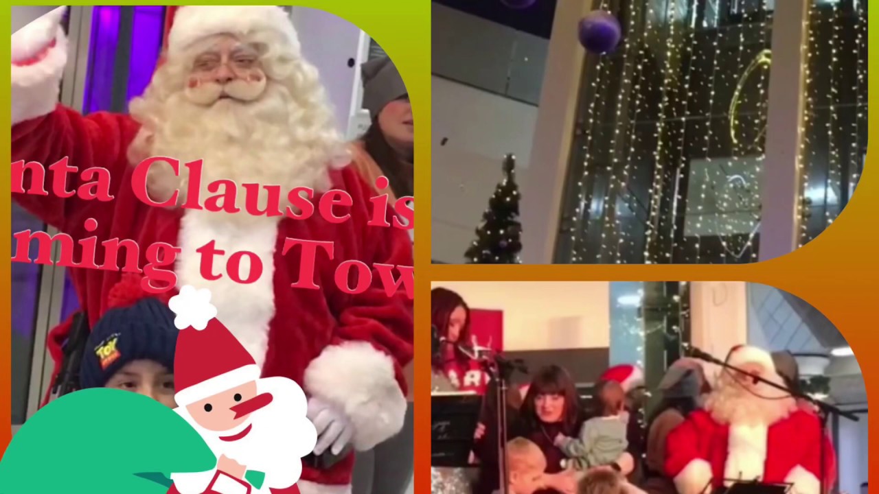 SANTA CLAUS WAS A VIP GUEST WHILE CHRISMAS LIGHTS W’ERE BEING TURN ON 😱 ...