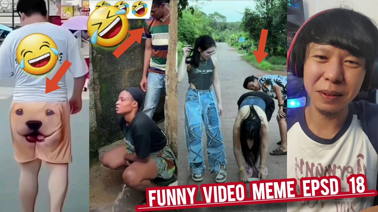 FUNNY VIDEO MEMES EPSD 18😂videos lucu ngakak hiburan di bulan november ...