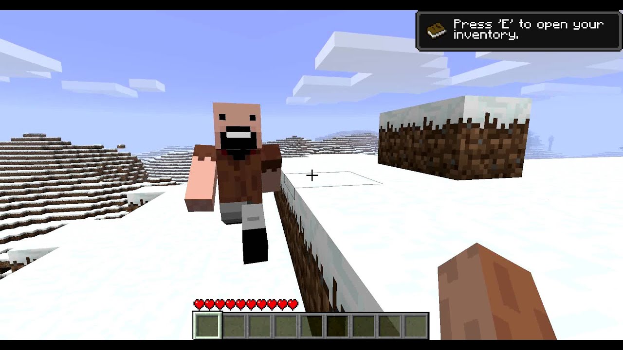 Minecraft - Notch Attack Test - YouTube
