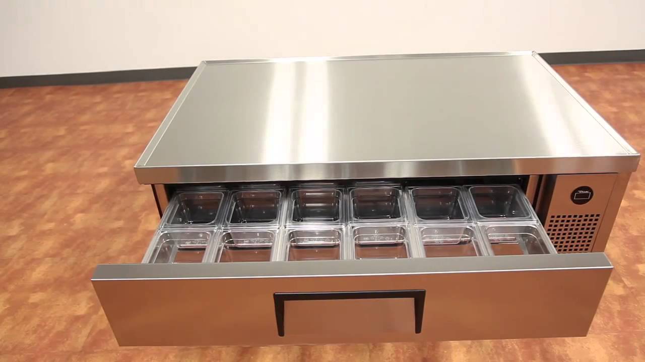 TRUE 52" Chef Base Refrigeration - YouTube