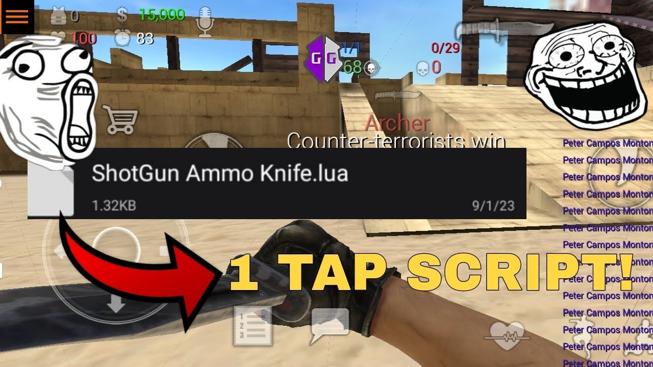 NEW SFG2 SCRIPT - 1 TAP RANGE ONLINE/OFFLINE - YouTube