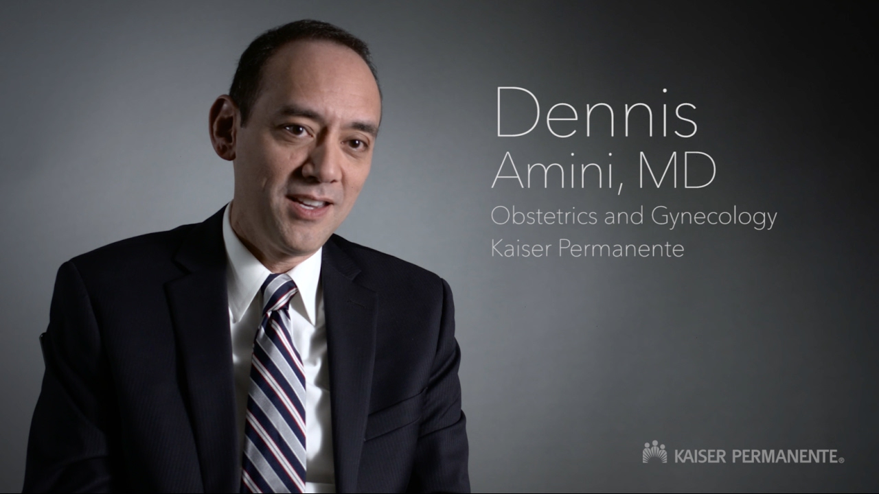Dr. Dennis Amini on Managing Complicated Pregnancies | Kaiser ...