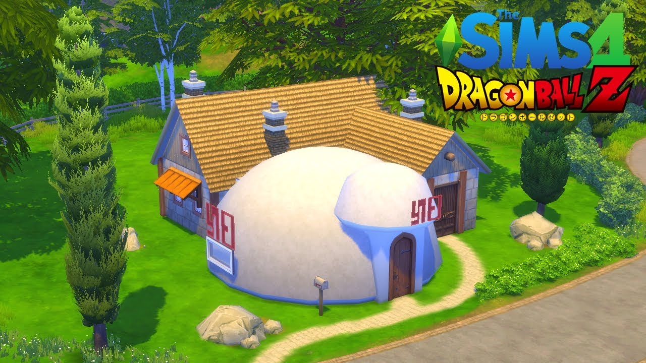 THE SIMS 4- GOKU'S HOUSE| SPEED BUILD - YouTube