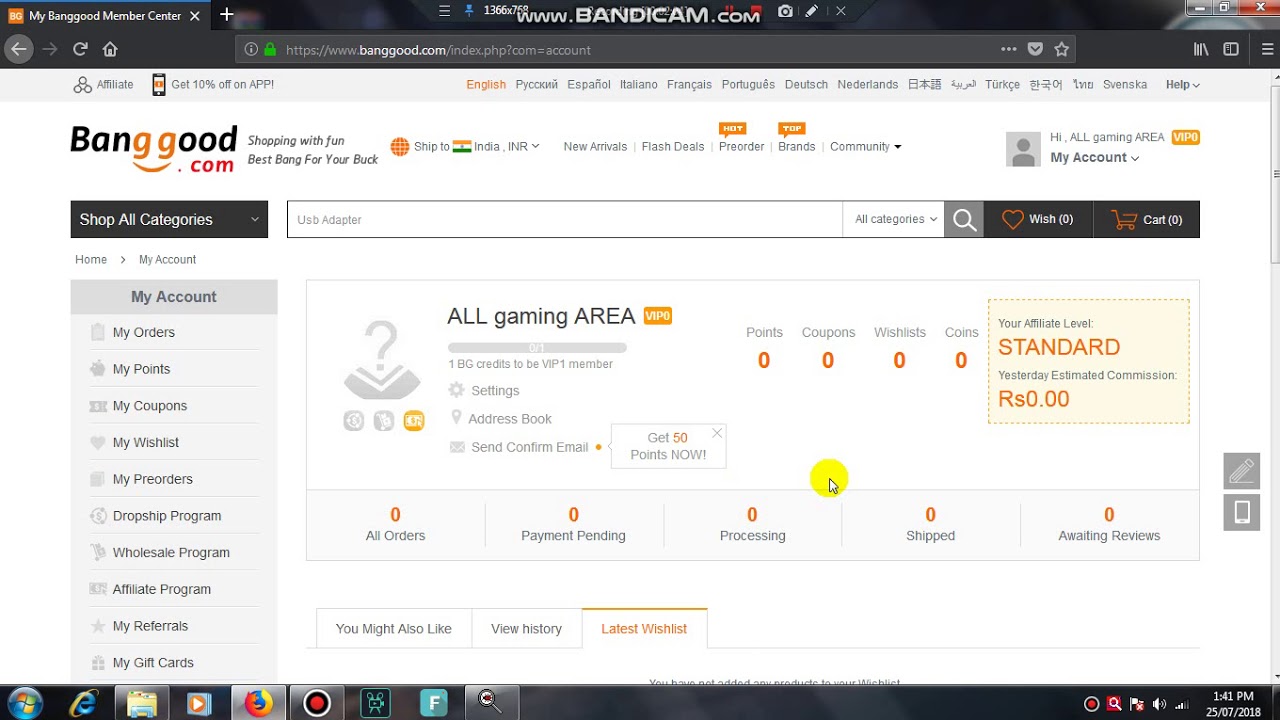 banggood BG Point buy free product fake/real!! - YouTube