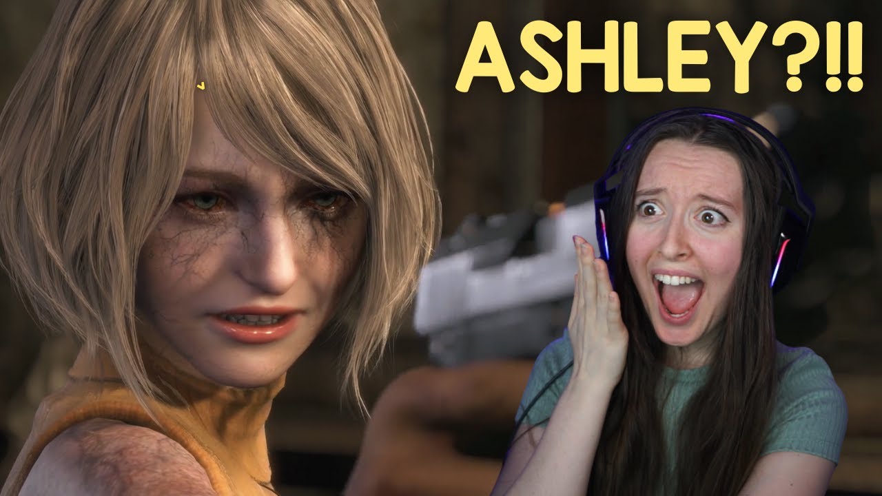 REACTION TO NEW RESIDENT EVIL 4 CONTENT!! ASHLEY & MERCHANT FACE ...