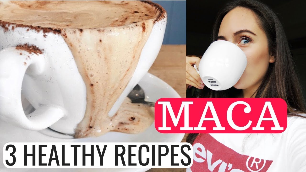 HOW I USE MACA | 3 HEALTHY RECIPES - YouTube