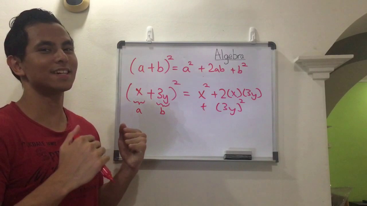 Algebraic Identities (to help with expansion and factorization) - YouTube