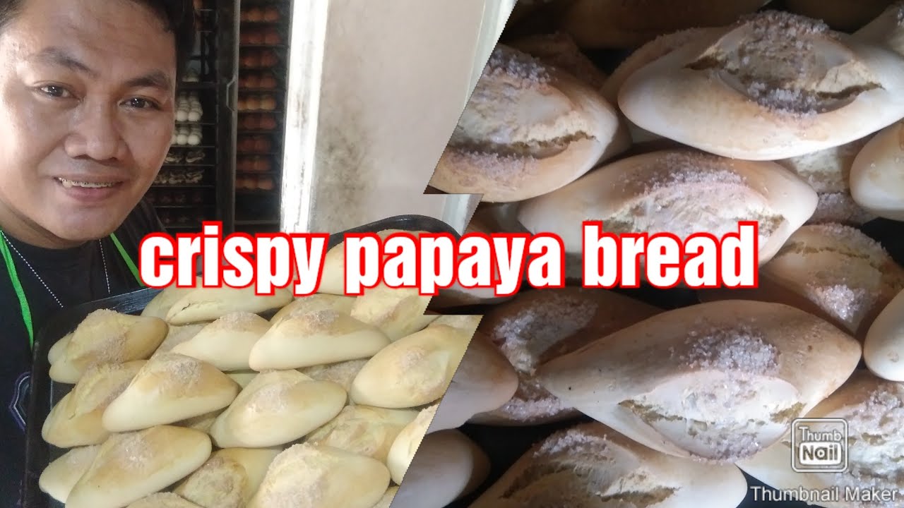 how to make crispy papaya bread.recipe ang procedure.#pangbakery pangmasa pangnegosyo. - YouTube