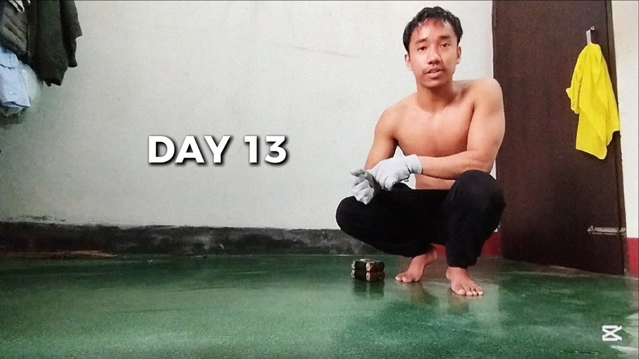 Day 13 Of 365 Push-Ups, Squats & HLR - YouTube