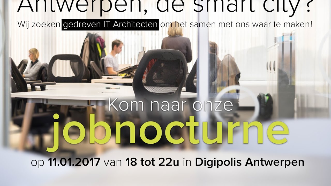 Digipolis Antwerpen Jobnocturne - YouTube