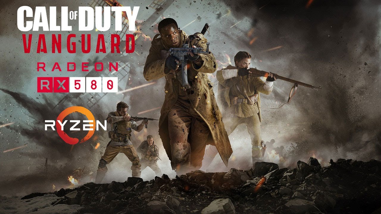 Call of Duty: Vanguard - RX 580 - Ryzen 5 5600X - FPS Test - YouTube