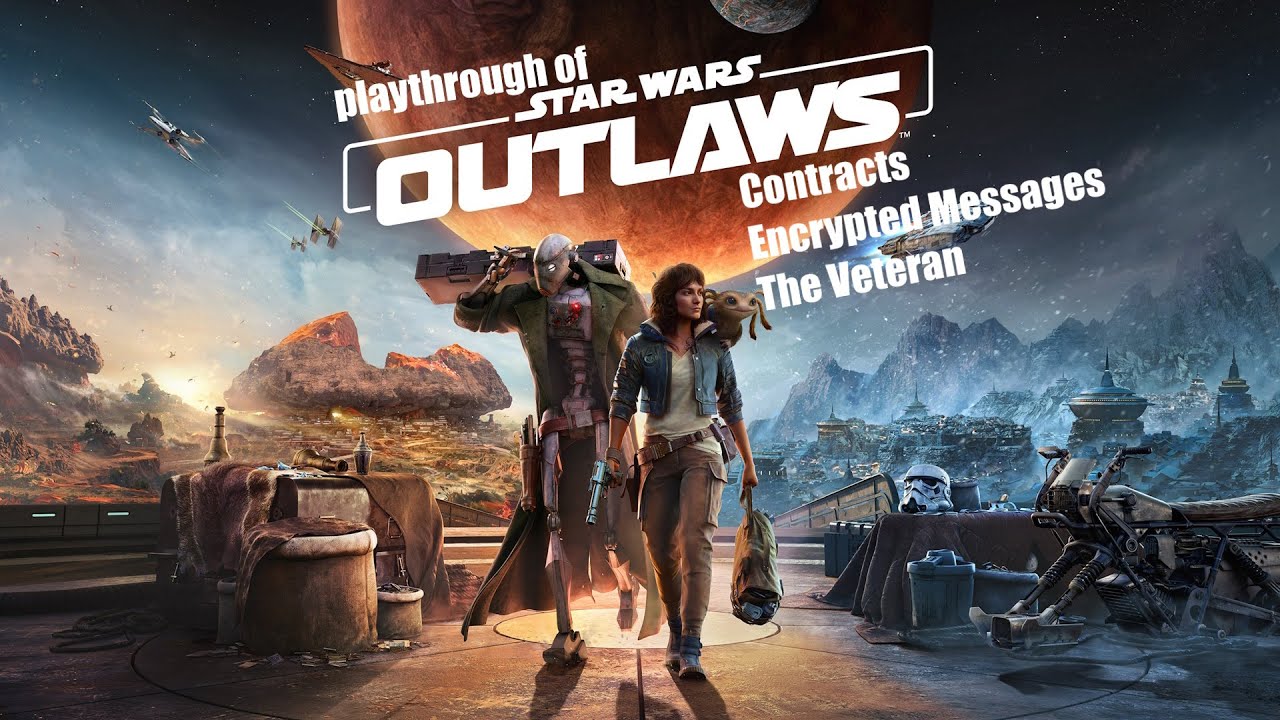 Star Wars: Outlaws (PC) Contracts, Encrypted Messages and The Veteran ...