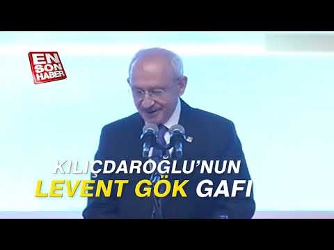 Kılıçdaroğlu Levent Gök yerine Levent Göt dedi 🤣😂