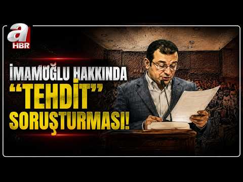 Ekrem İmamoğlu Mahkeme Başkanını Tehdit Etti! | A Haber