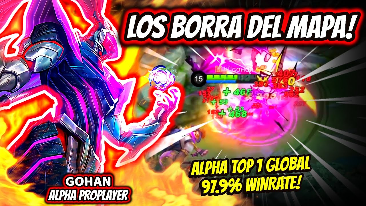 ¡DETONA A TODOS LOS ENEMIGOS EN SOLO UN SEGUNDO! ALPHA TOP 1 GLOBAL 97. ...