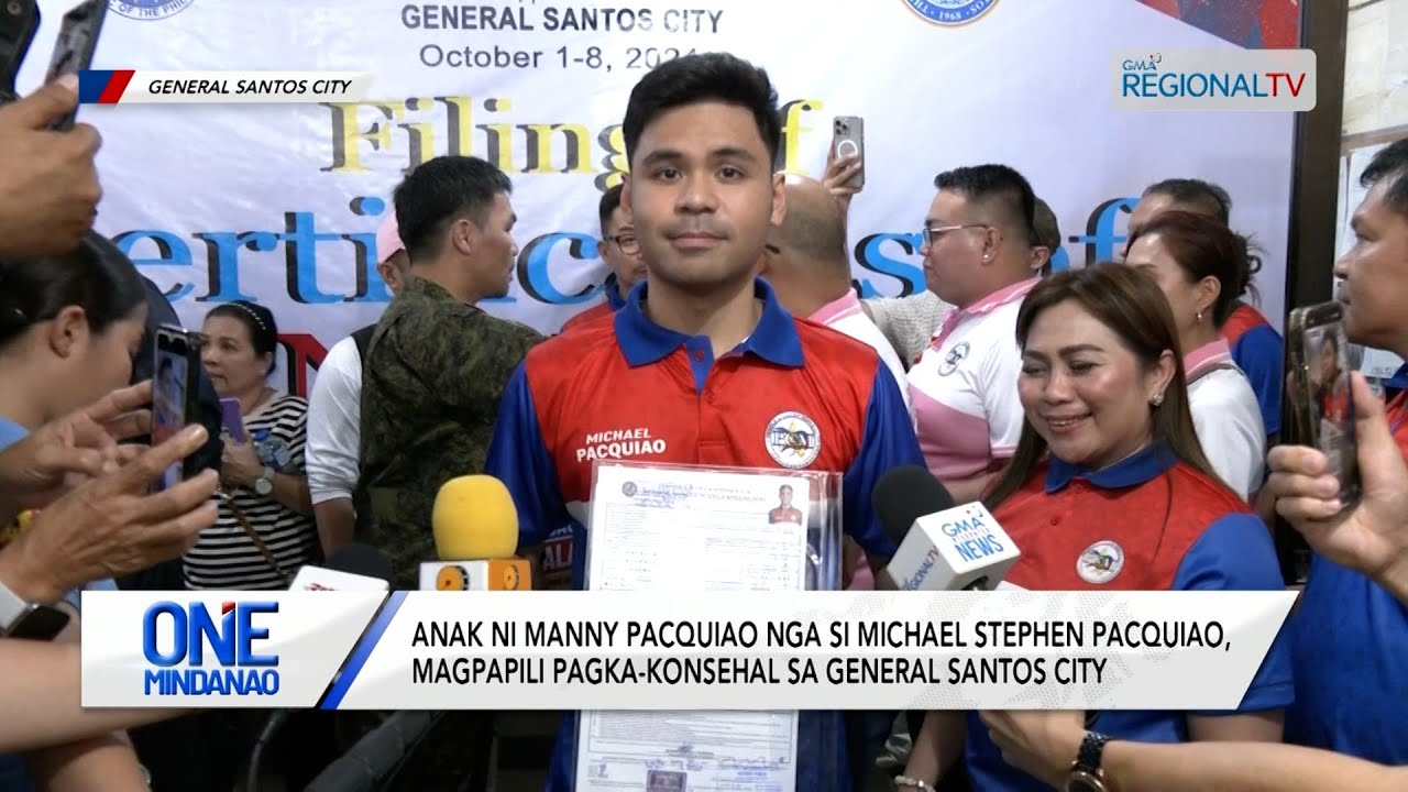 One Mindanao: Michael Stephen Pacquiao, magpapili pagkakonsehal sa ...