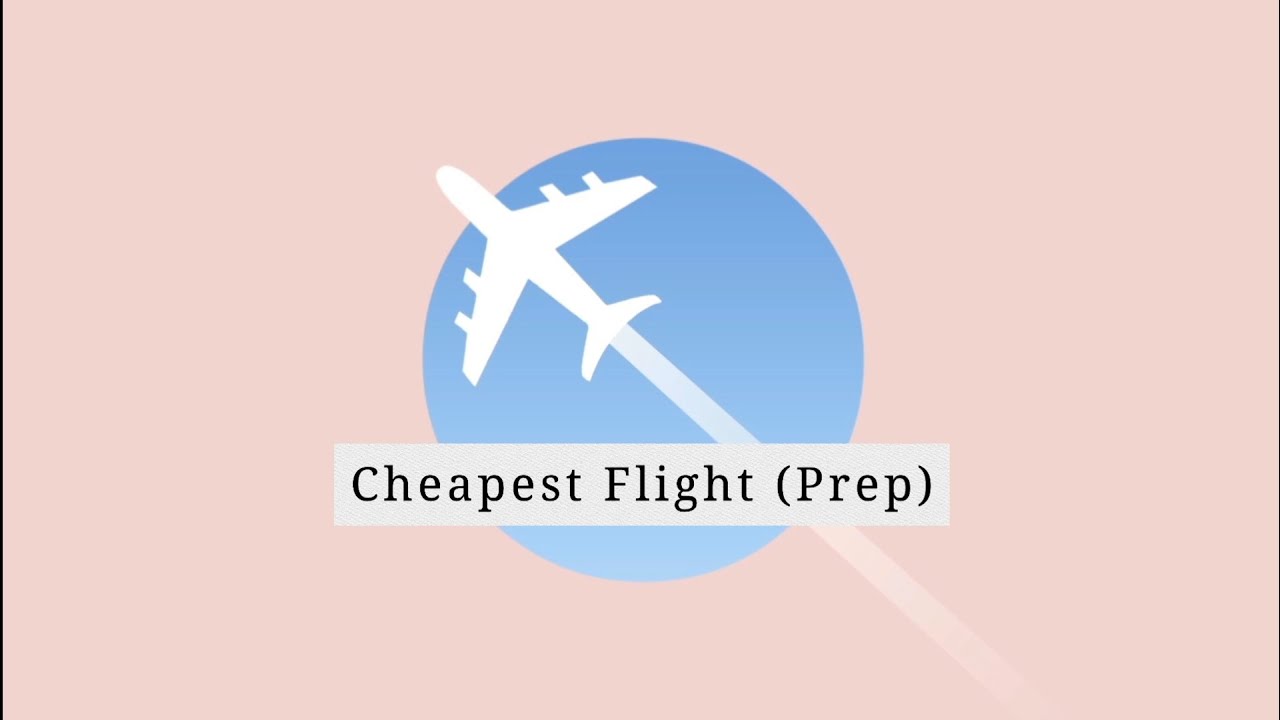 [Cover/MR/Instrumental/Karaoke] Cheapest Flight - Prep - YouTube