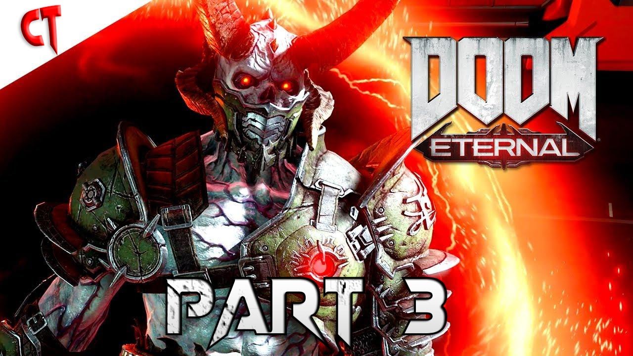 Doom Eternal - Walkthrough Part 3 - Cultist Base (FULL GAME) - YouTube