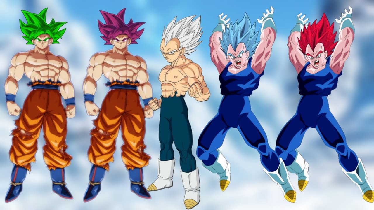 Fusion of - Goku and Vegeta ( Super Saiyan ) Fp + Ego + Pui + Blue ...