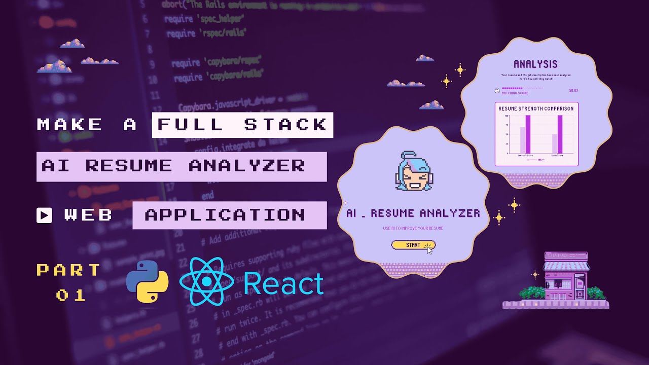 Build a Pixelated Aesthetic Full Stack AI Resume Analyzer – Part 1 ...
