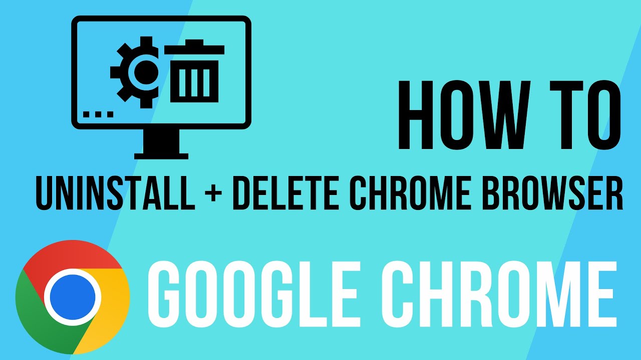 How To Uninstall And Delete Google Chrome 2023 (Easy) - YouTube