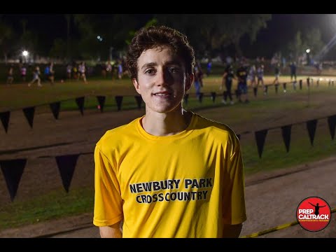 Newbury Park's Nicholas Goldstein at 2020 Desert Twilight XC Festival ...