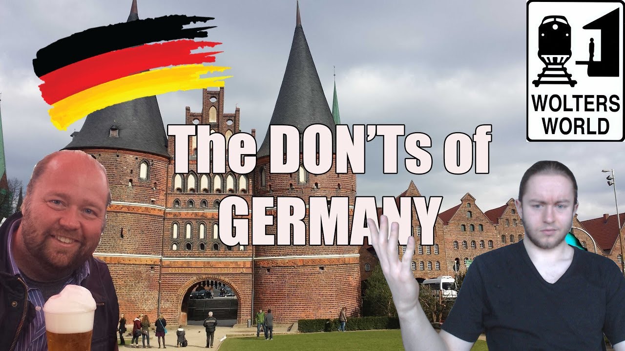 GERMAN GUY Reacts To Visit Germany - The DON'Ts of Visiting Germany ...