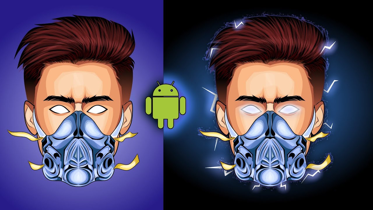 How to add Glowing and Thunder Effect on Android | Adobe Photoshop ...