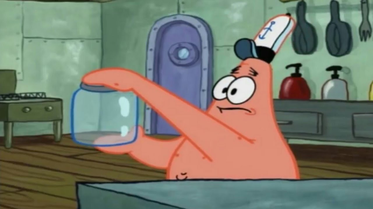 Patrick that's a Fart jar - YouTube