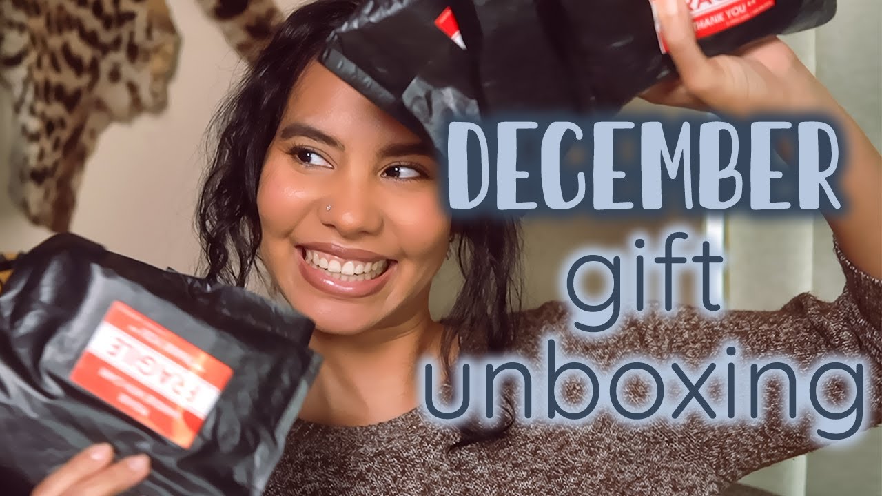 MORE GOODIES!!! | December Gift Unboxing - YouTube