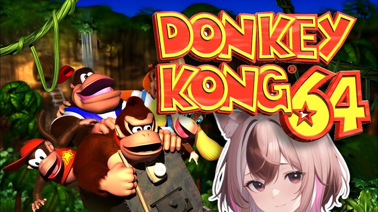 HIS COCONUT GUN CAN FIRE IN SPURTS【Donkey Kong 64】 - YouTube