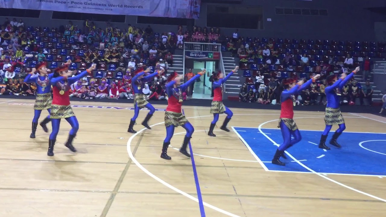 Lomba Poco Poco GWR Nasional SMK STRADA 1 DKI JAKARTA JUARA 1 tahun ...